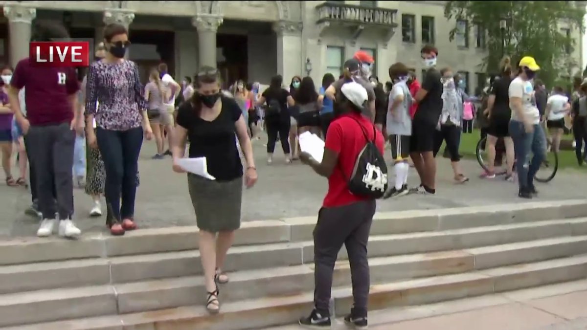 Connecticut Rally Held in Support of George Floyd – NBC Connecticut