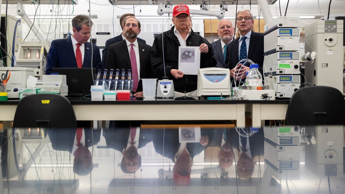 Trump’s CDC Visit Turns Into Scattershot Defense on Coronavirus – NBC ...