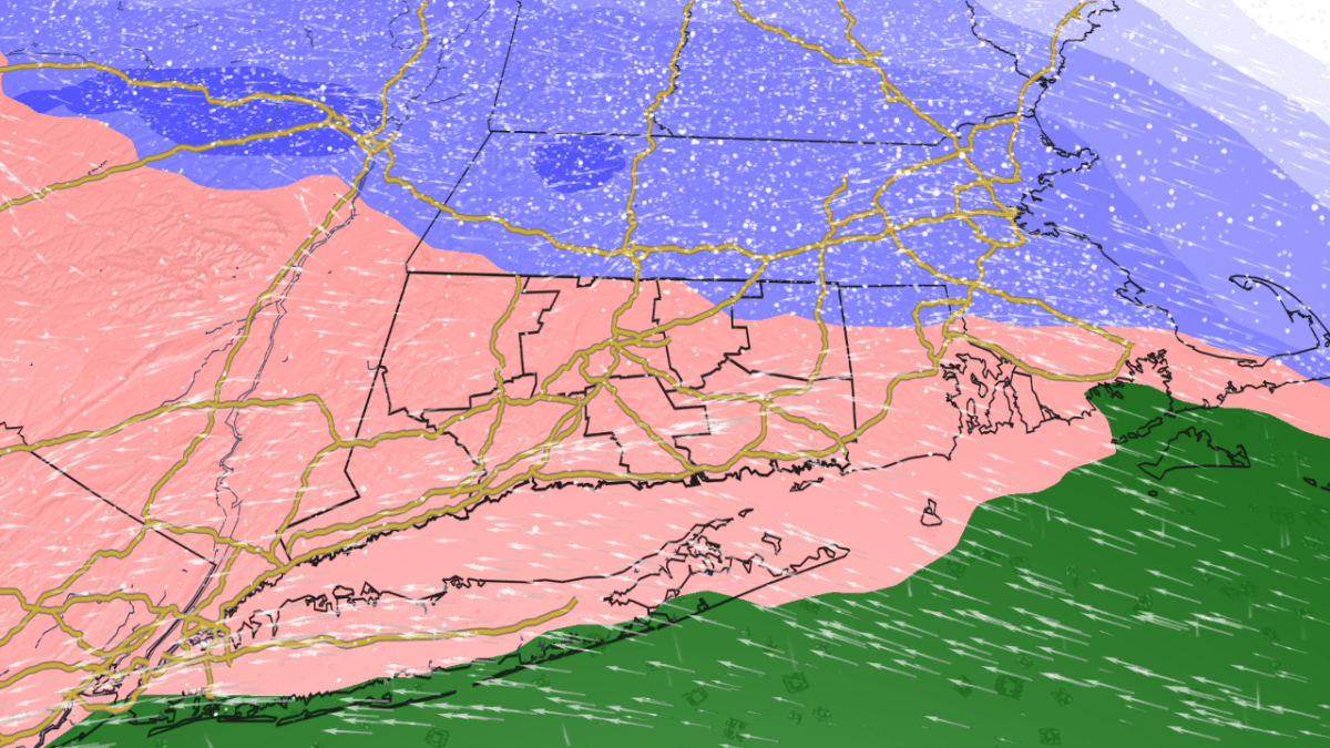 FIRST ALERT: Tracking a Wintry Mix for Thursday – NBC Connecticut