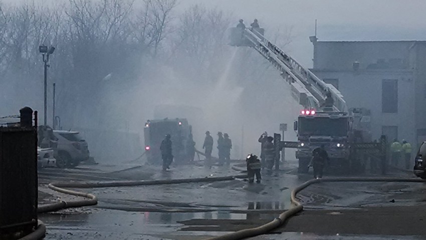 Fire at Berlin Recycling Plant – NBC Connecticut