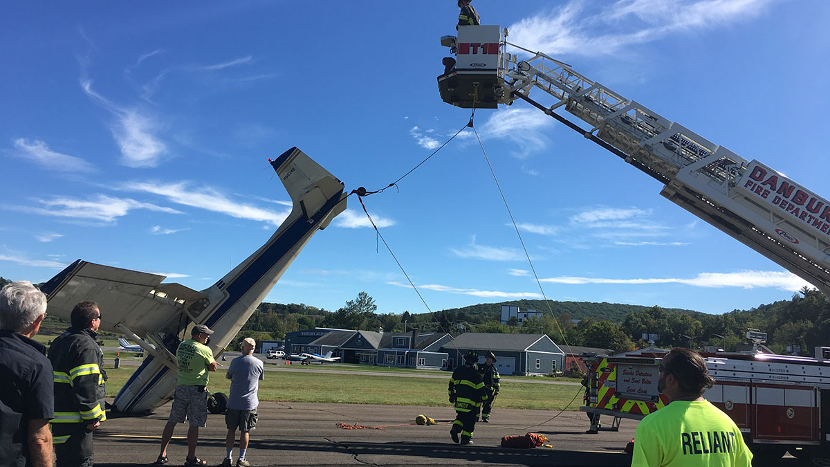 No Injuries in Rough Landing at Danbury Airport – NBC Connecticut