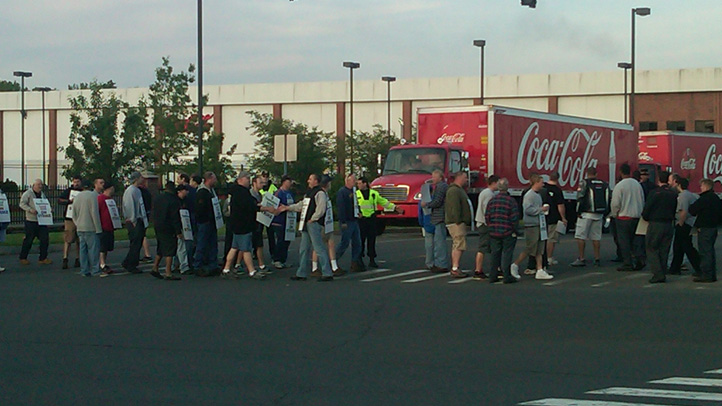Strike at East Hartford Coca-Cola Plant – NBC Connecticut