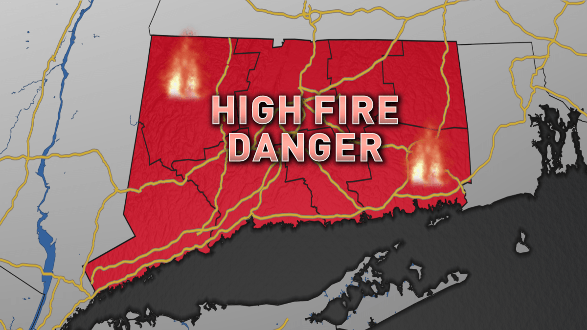 Increased Fire Danger Statewide – NBC Connecticut