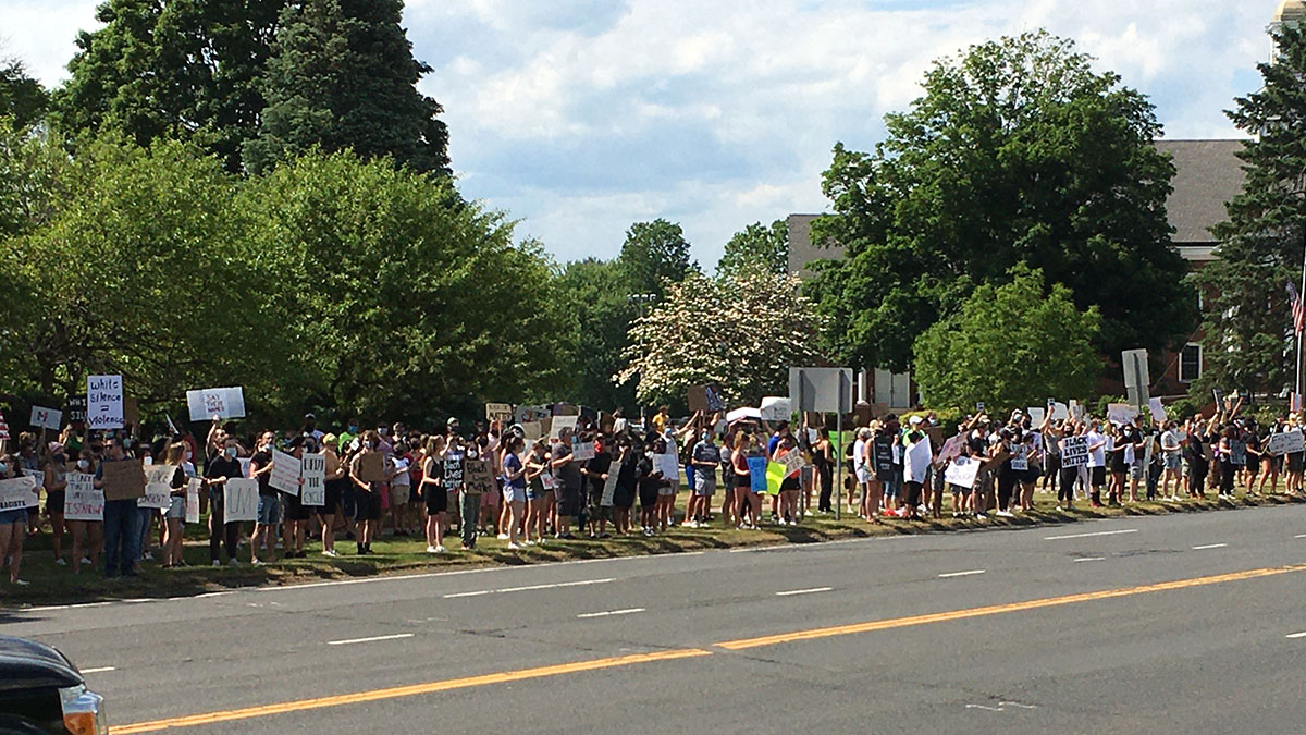 More Demonstrations Held in CT to Call for Justice for George Floyd ...