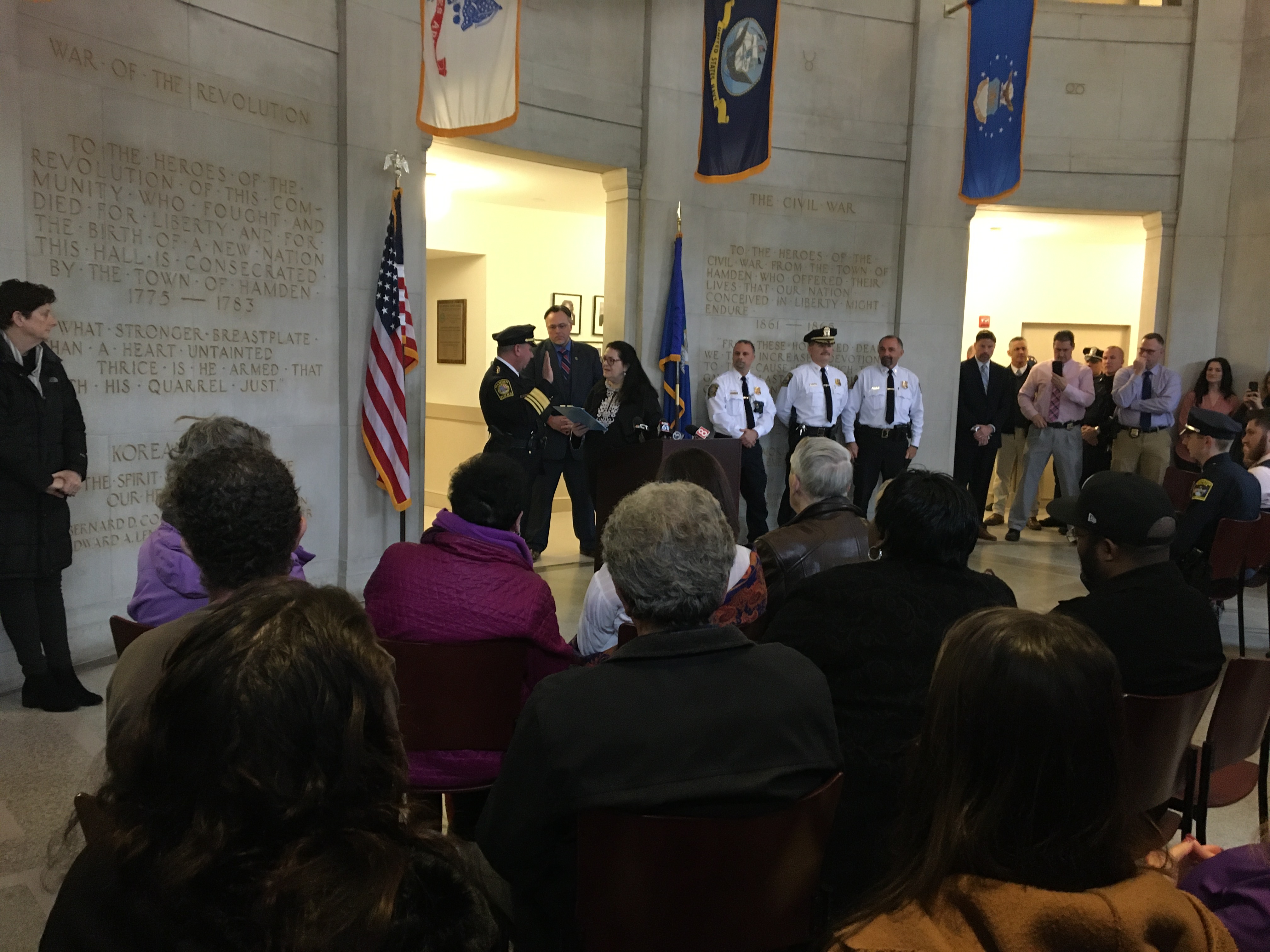 Hamden Swears In New Chief of Police – NBC Connecticut