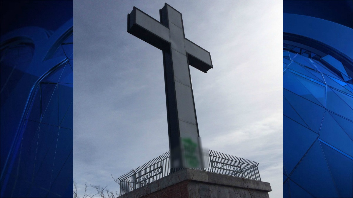 Cross at Holy Land in Waterbury Vandalized – NBC Connecticut