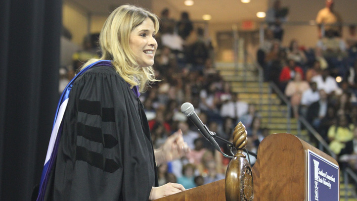 Former First Daughter Speaks at SCSU Graduation – NBC Connecticut