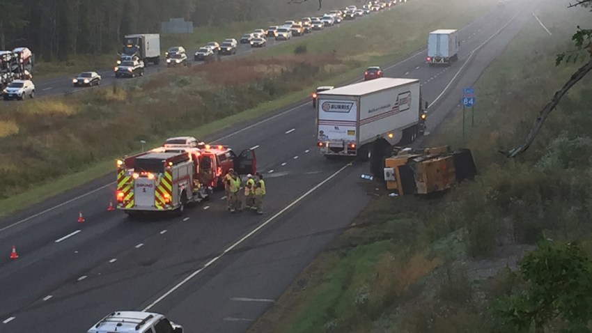 I-84E in Middlebury Reopens After Crash – NBC Connecticut