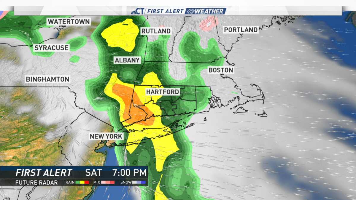 Rain Continues Through This Evening – NBC Connecticut