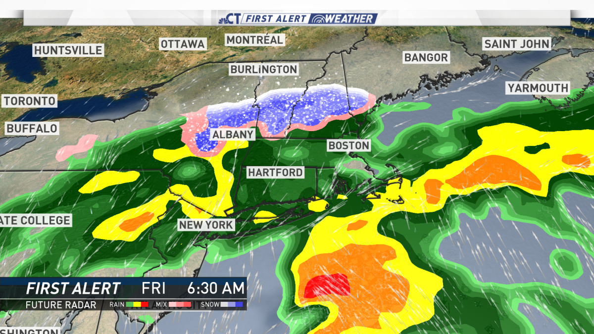 Heavy Winds Today, Rain Later in the Week – NBC Connecticut