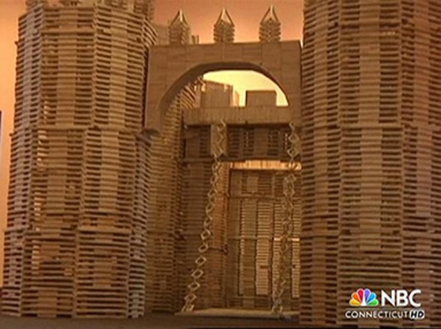 Towering Achievement of Popsicle Sticks – NBC Connecticut