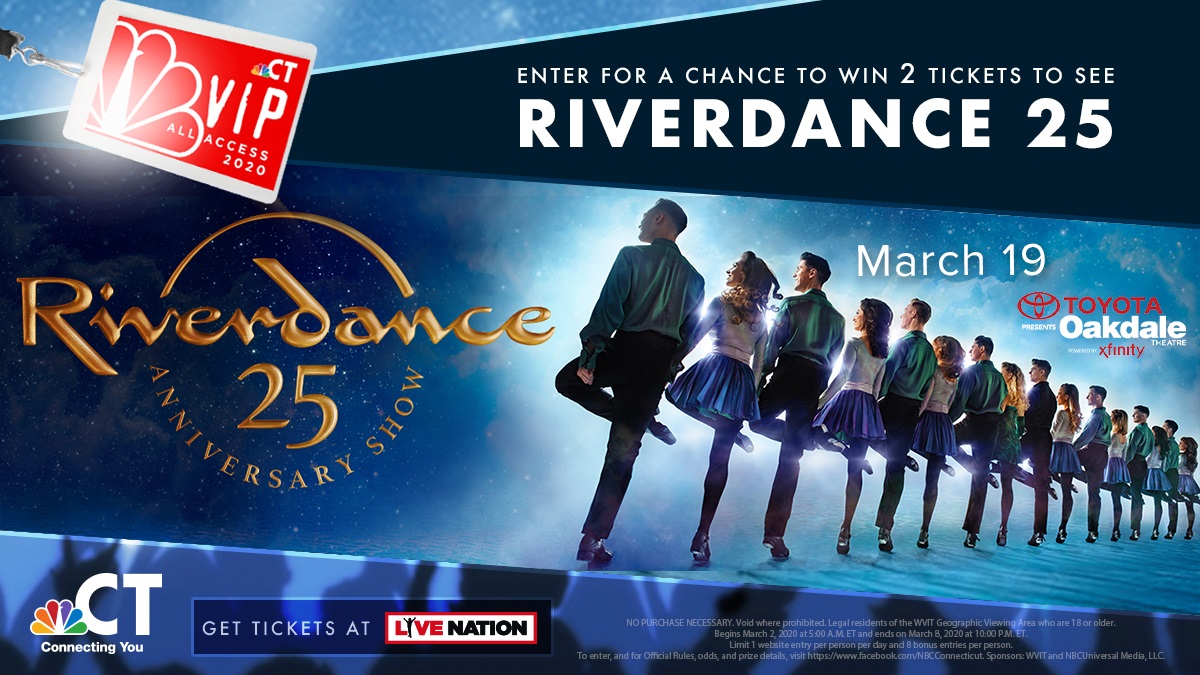 Riverdance 25 VIP Ticket Sweepstakes – NBC Connecticut