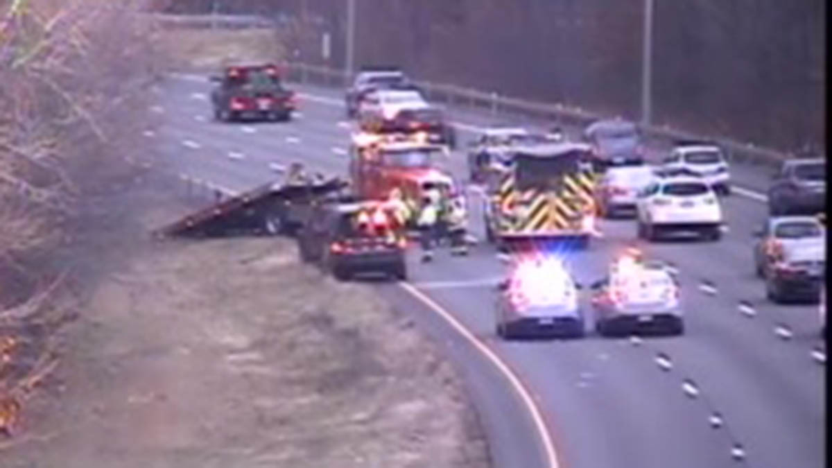 Crash Caused Heavy Delays on I-91 North in Rocky Hill and Cromwell – NBC Connecticut
