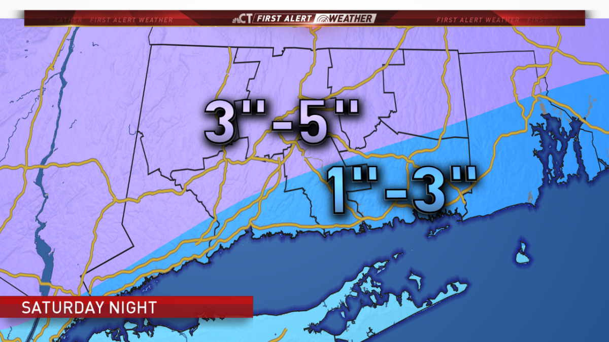 First Alert: Snow, Sleet, and Rain This Weekend – NBC Connecticut