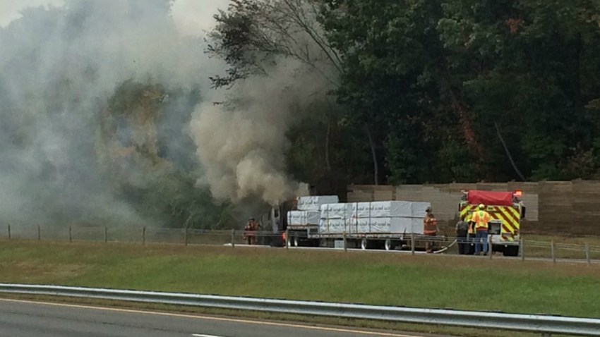 Truck Fire Closes Lanes of I-91 South in Wallingford: Police – NBC ...
