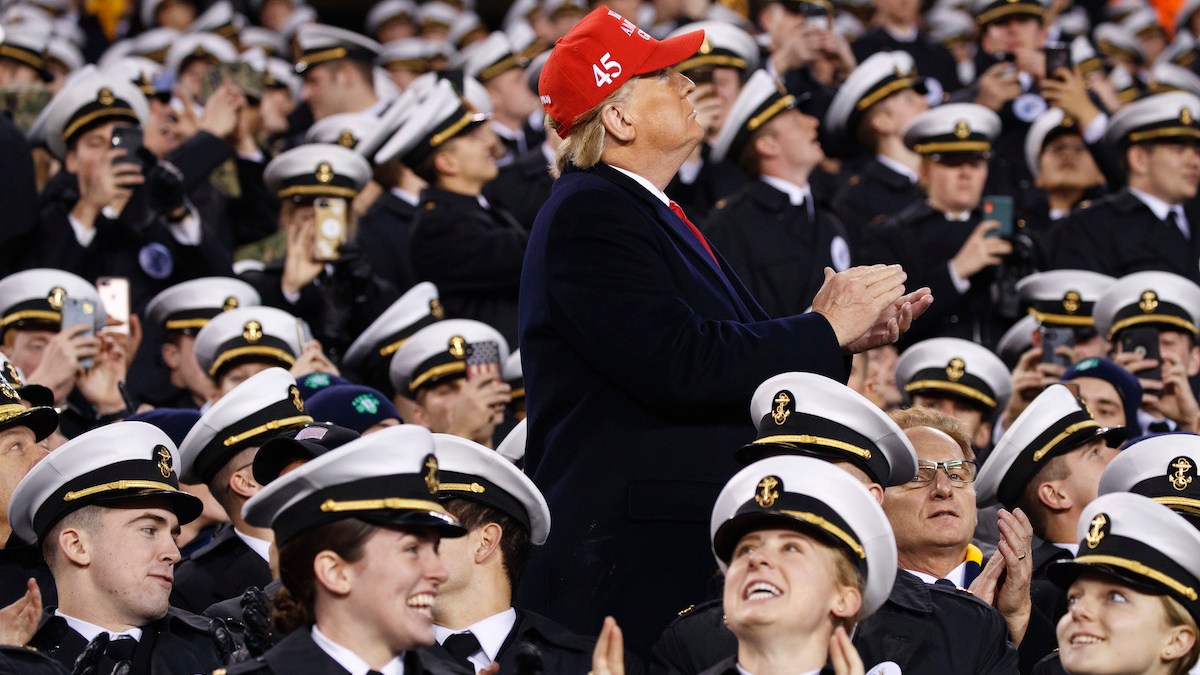 Possible ‘White Power’ Hand Signs at Army-Navy Game Probed – NBC ...