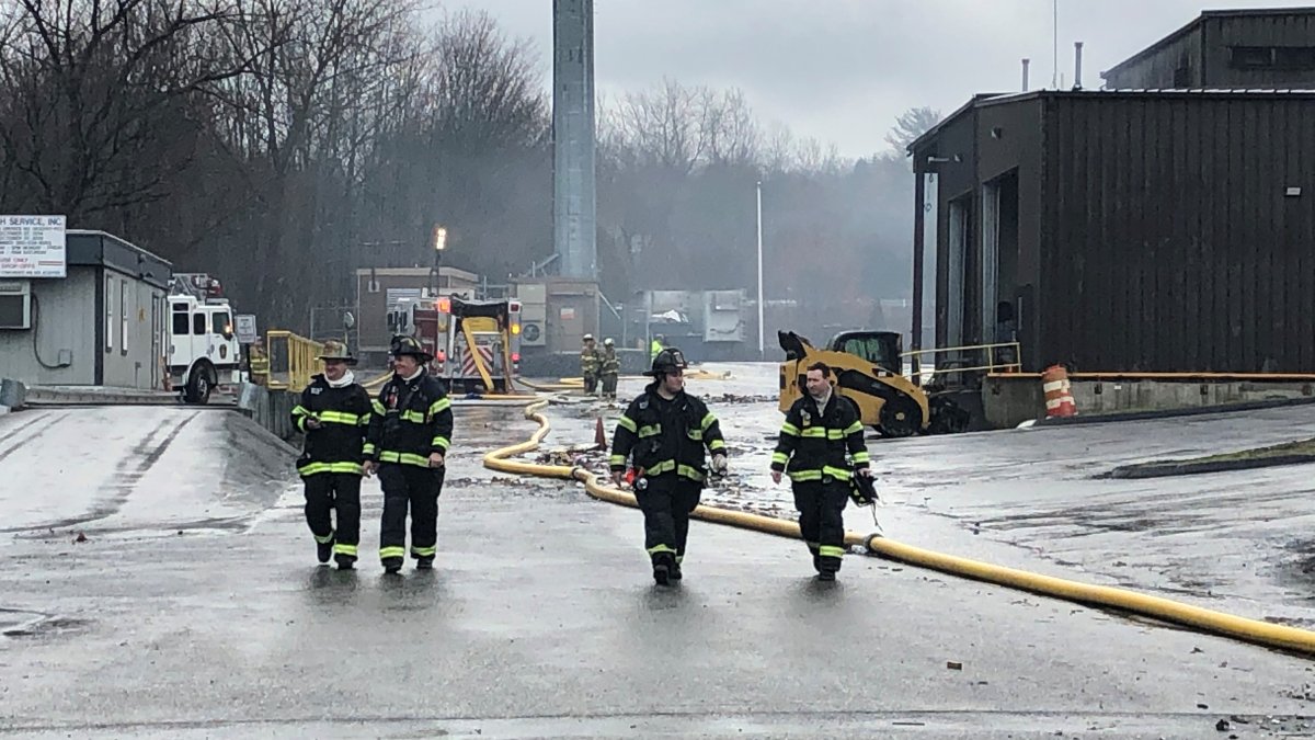 Weather Makes Fighting Industrial Fire Difficult in Middletown – NBC ...