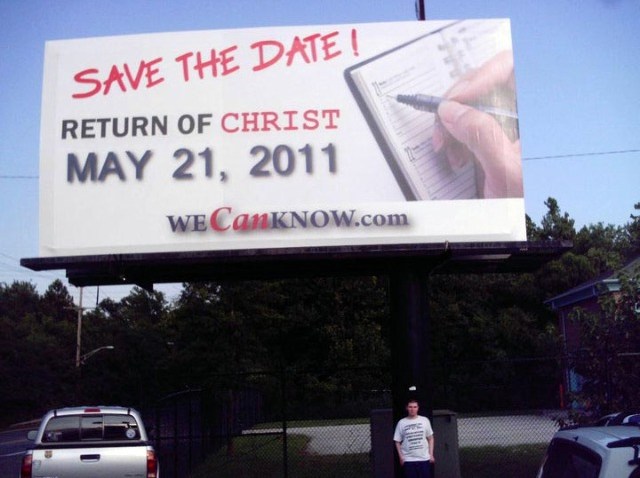 Billboard Promises Jesus Will Return In May Nbc Connecticut