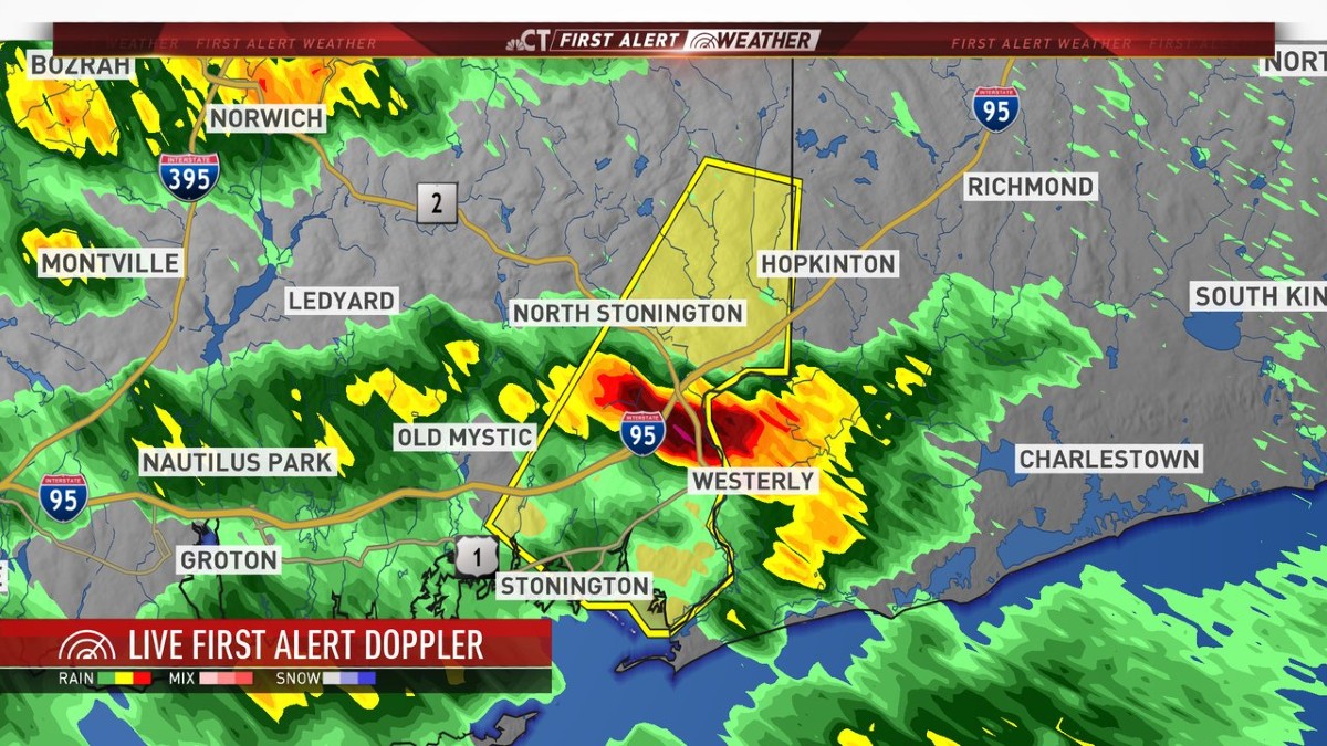 Thunderstorms Move Through Connecticut; Flash Flood Warning in New ...
