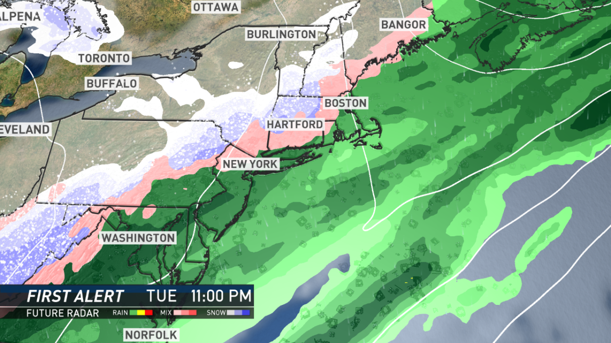 Cold Moves Out, Heavy Rain Threat Moves In – NBC Connecticut