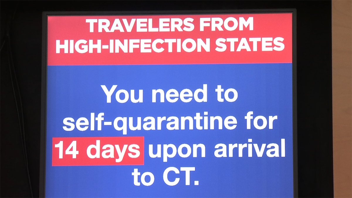 Two States Added to CT Travel Advisory of COVID-19 Hotspots – NBC ...