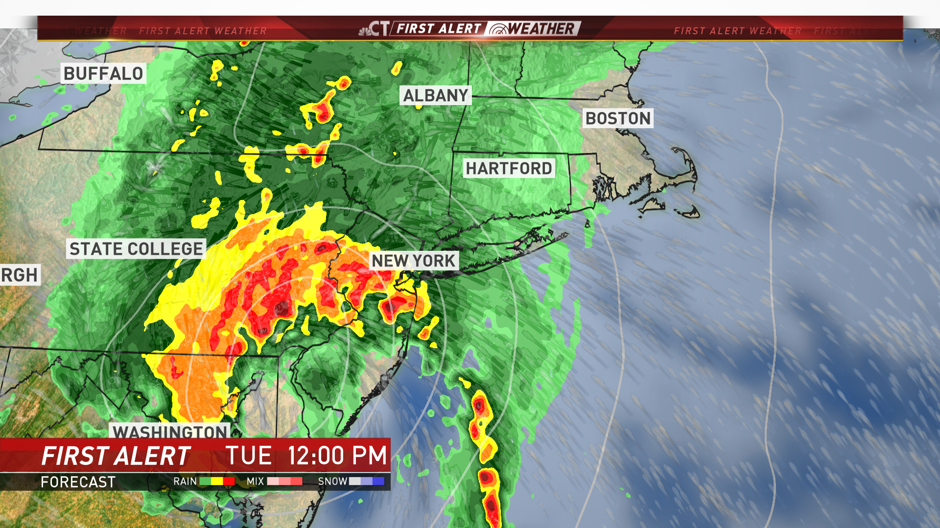 TIMELINE: Wind and Rain Impacts from Tropical Storm Isaias – NBC ...