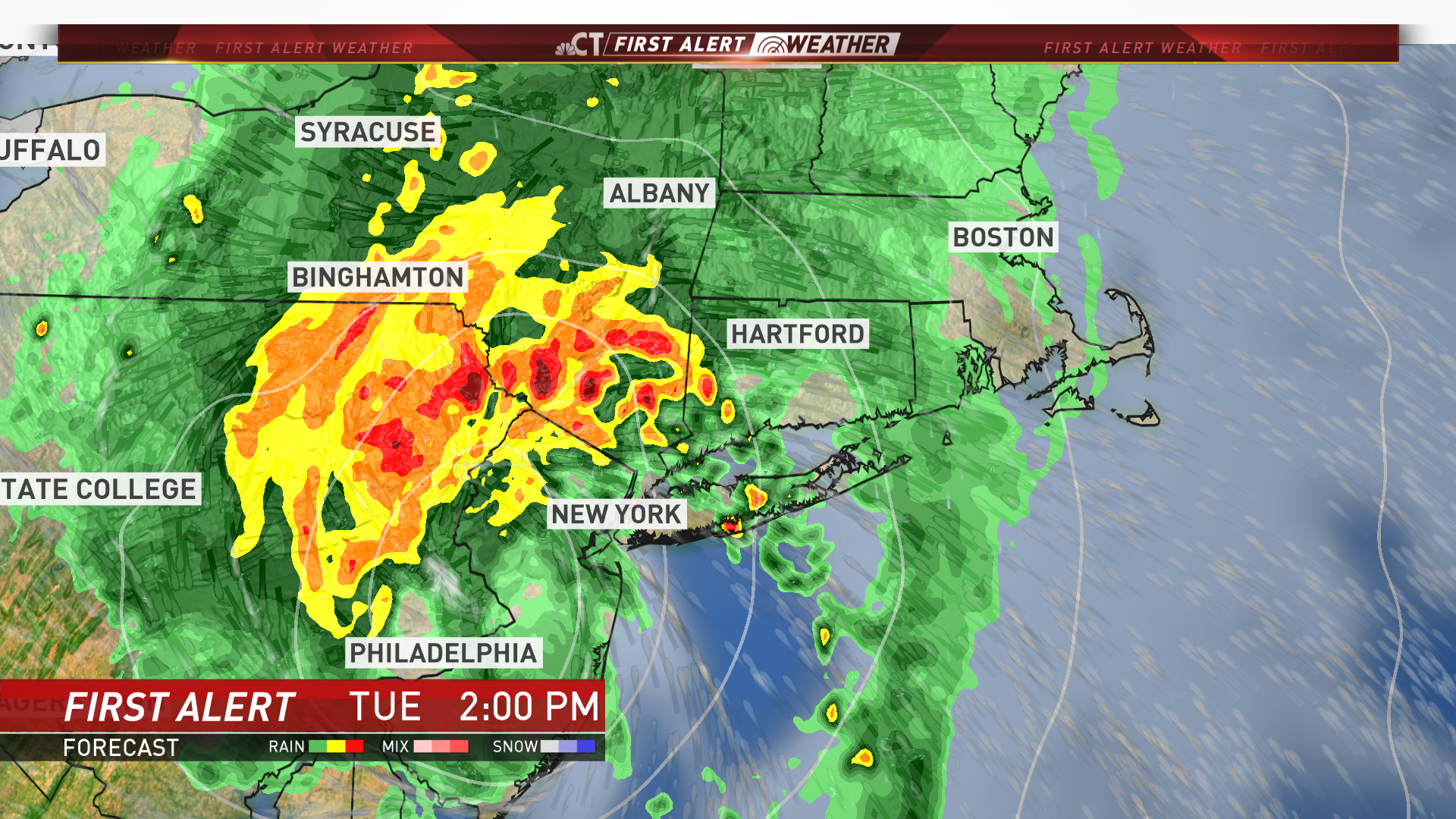 TIMELINE: Wind and Rain Impacts from Tropical Storm Isaias – NBC ...