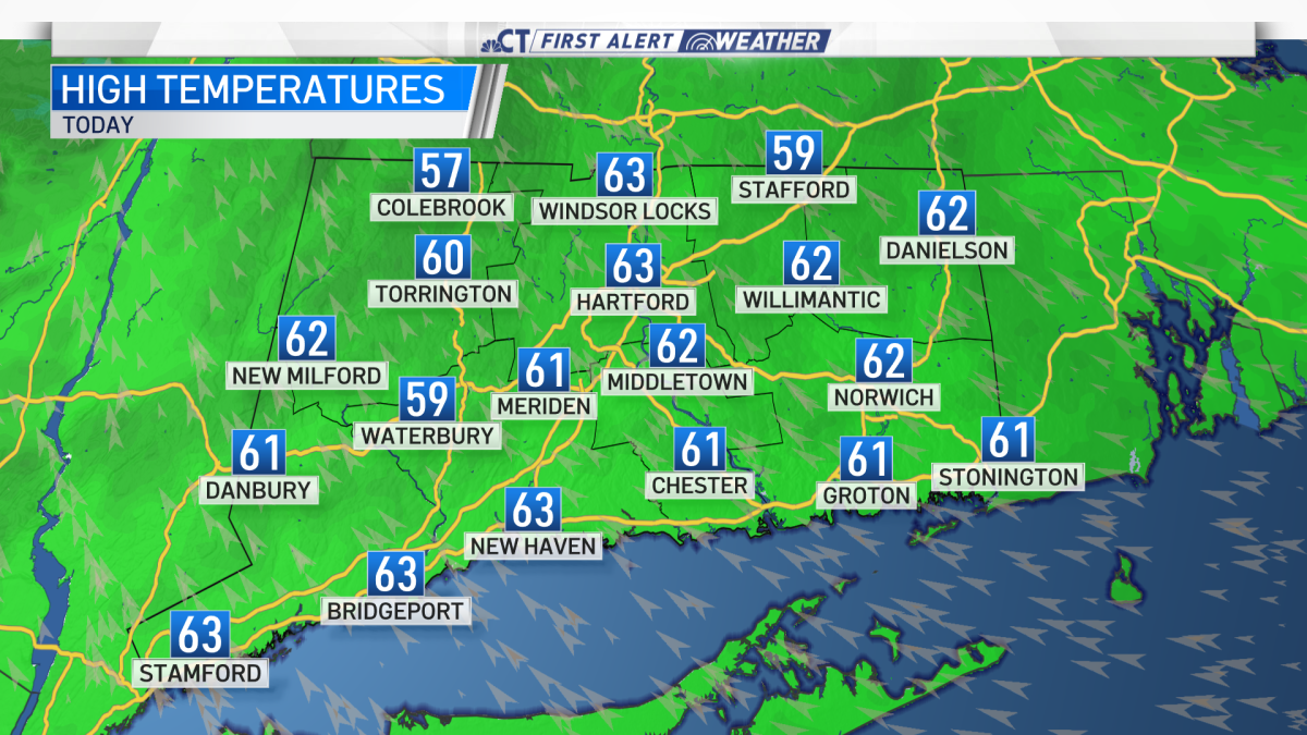 Warmer Temperatures Move In to Start the Week – NBC Connecticut