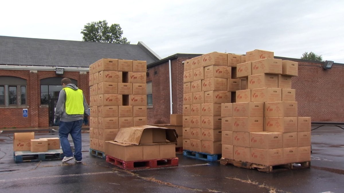Keefe Community Center is Now USDA Food Box Site – NBC Connecticut