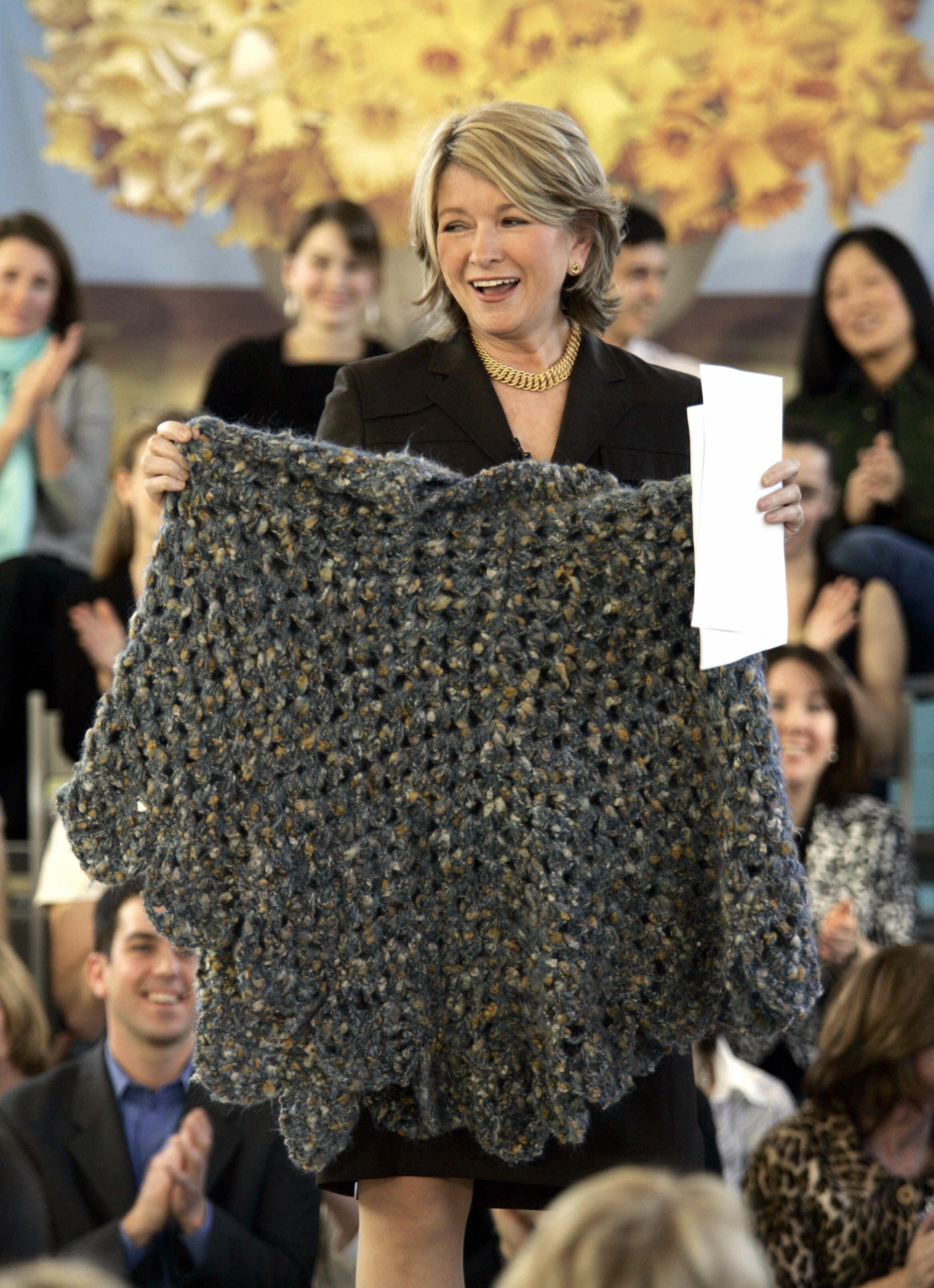 Martha Stewart Says She Still Has That Crocheted Poncho She Wore ...