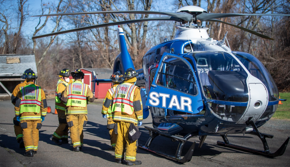 LifeStar Transports Person to Hospital After Traumatic Fall in Vernon ...