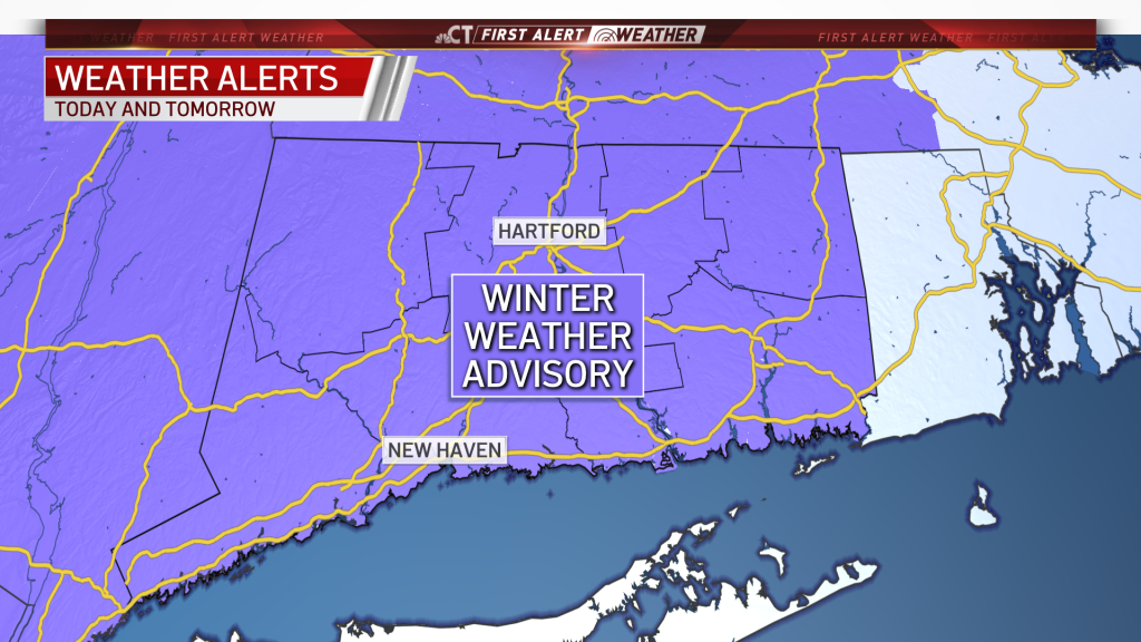 FIRST ALERT: Snow, Sleet and Slick Travels Expected Through the Night ...