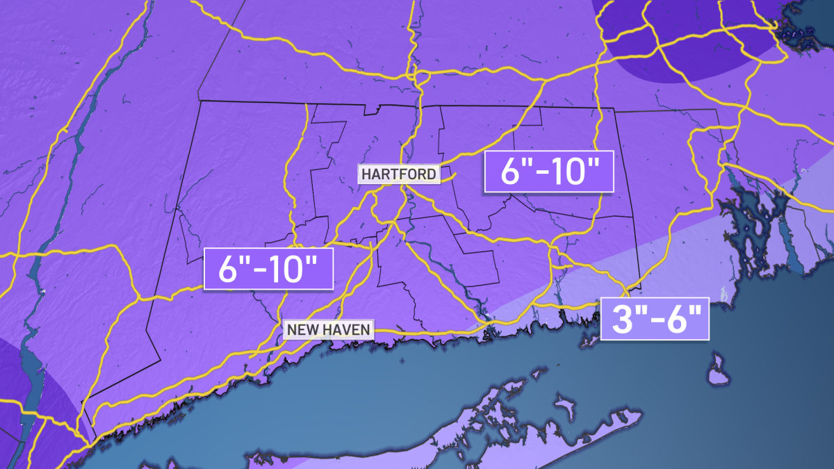 FIRST ALERT: Tracking a Strong Winter Storm for Monday – NBC Connecticut