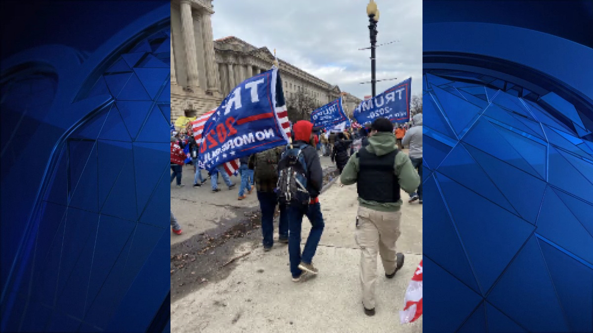 Killingly Man Describes Experience at U.S. Capitol Rally – NBC Connecticut