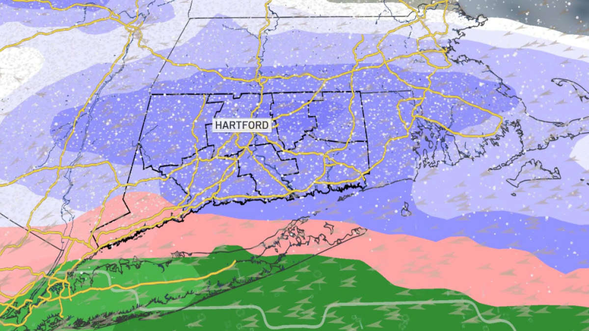 Tracking Snow For Tuesday Afternoon, Evening – NBC Connecticut