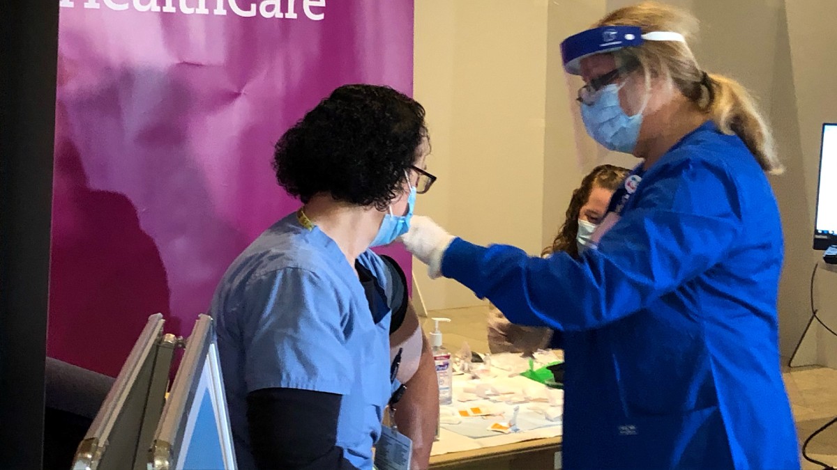 CT Healthcare Workers Get Second Dose of COVID-19 Vaccine – NBC Connecticut