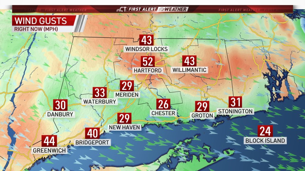 Bitter Wind Chills Heading Into Monday Morning – NBC Connecticut