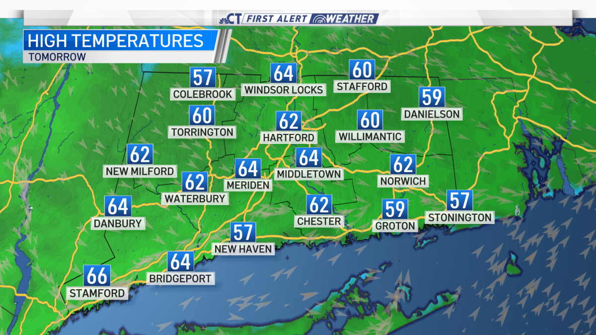 Milder Weather Expected Sunday – NBC Connecticut
