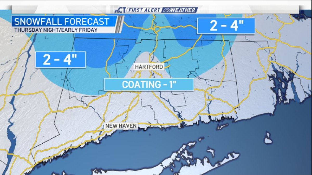 Rain Moves in Overnight, Snow Expected in the Evening and Into Friday ...