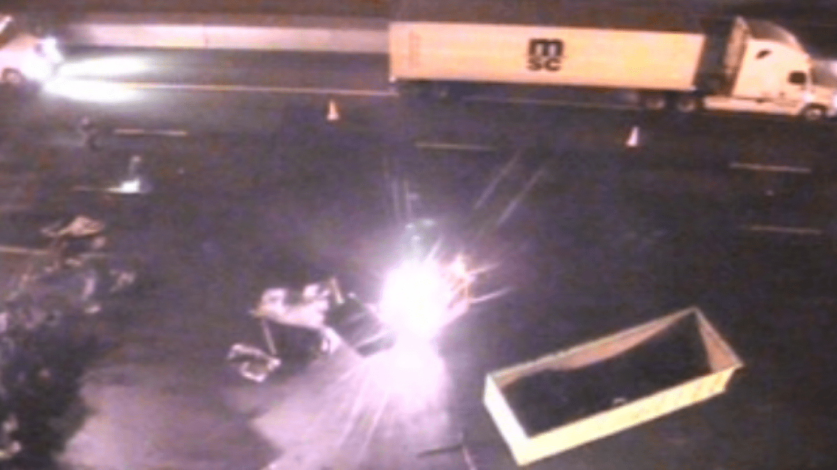 I-95 North in Milford Reopens After Tractor-Trailer Crash, Fire – NBC ...