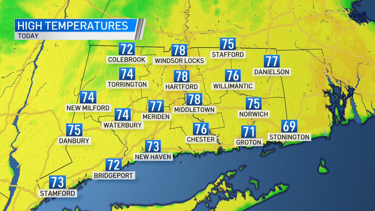 Warmer Temps and Chance for a Thunderstorm This Weekend – NBC Connecticut