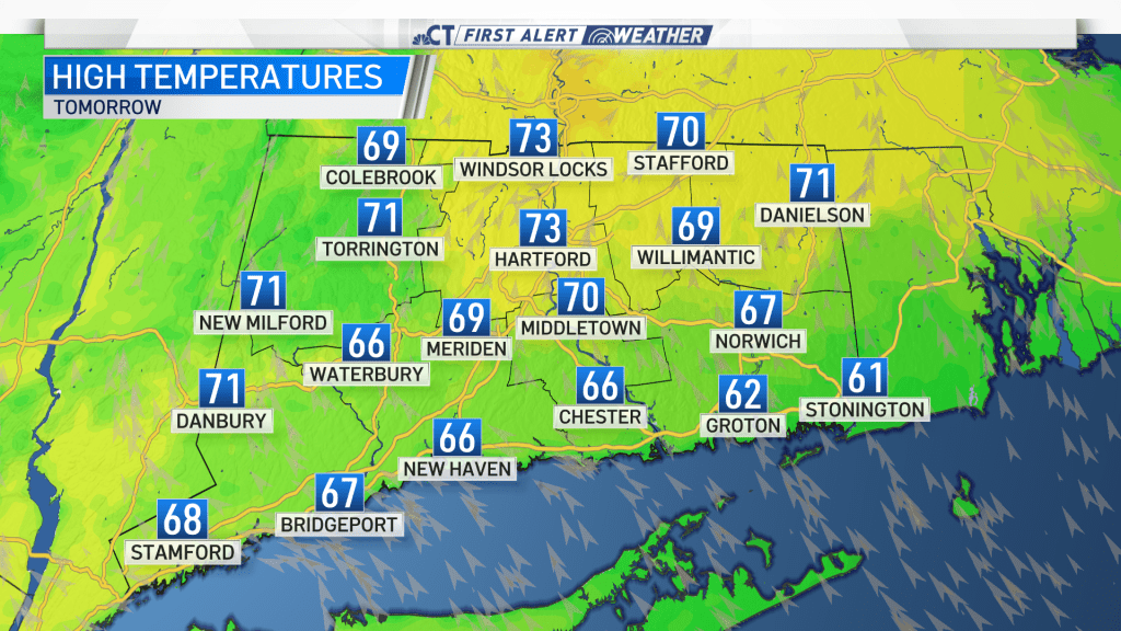Hot Weather Continues: Temps Nearing 90 Degrees Today – NBC Connecticut