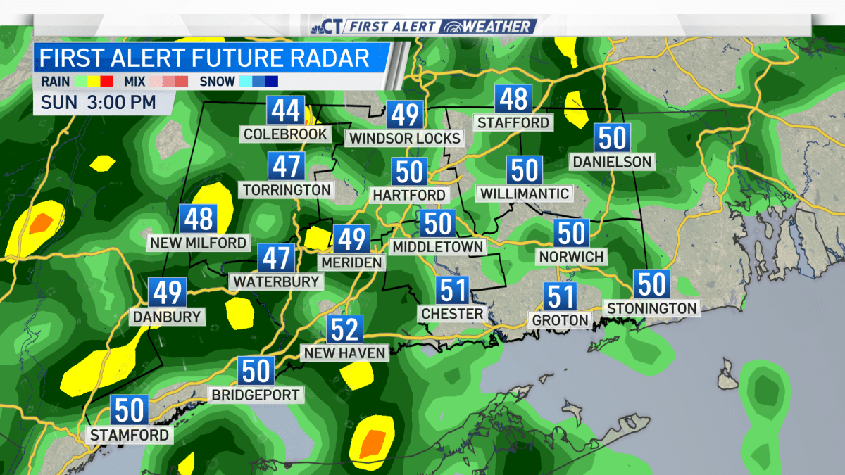 Rain, Cool Temps Continue Tonight With Some Clearing for Memorial Day ...