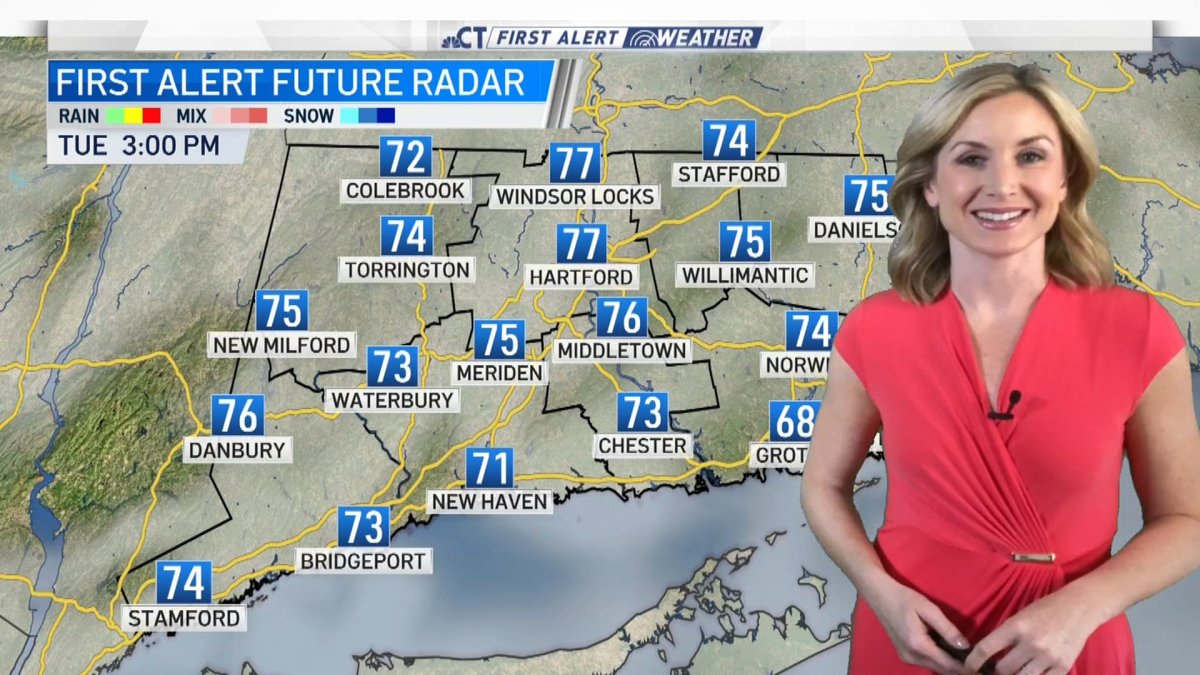 Afternoon Forecast For June 1 – NBC Connecticut