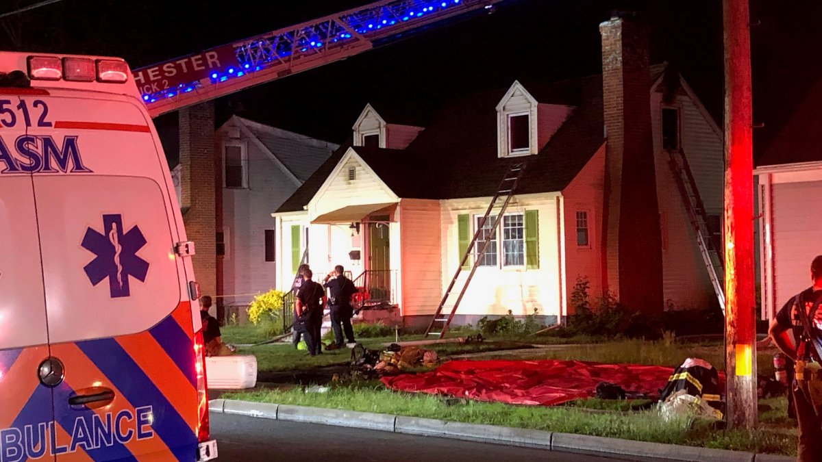 2 Firefighters Transported After 2-Alarm Fire in Manchester – NBC ...