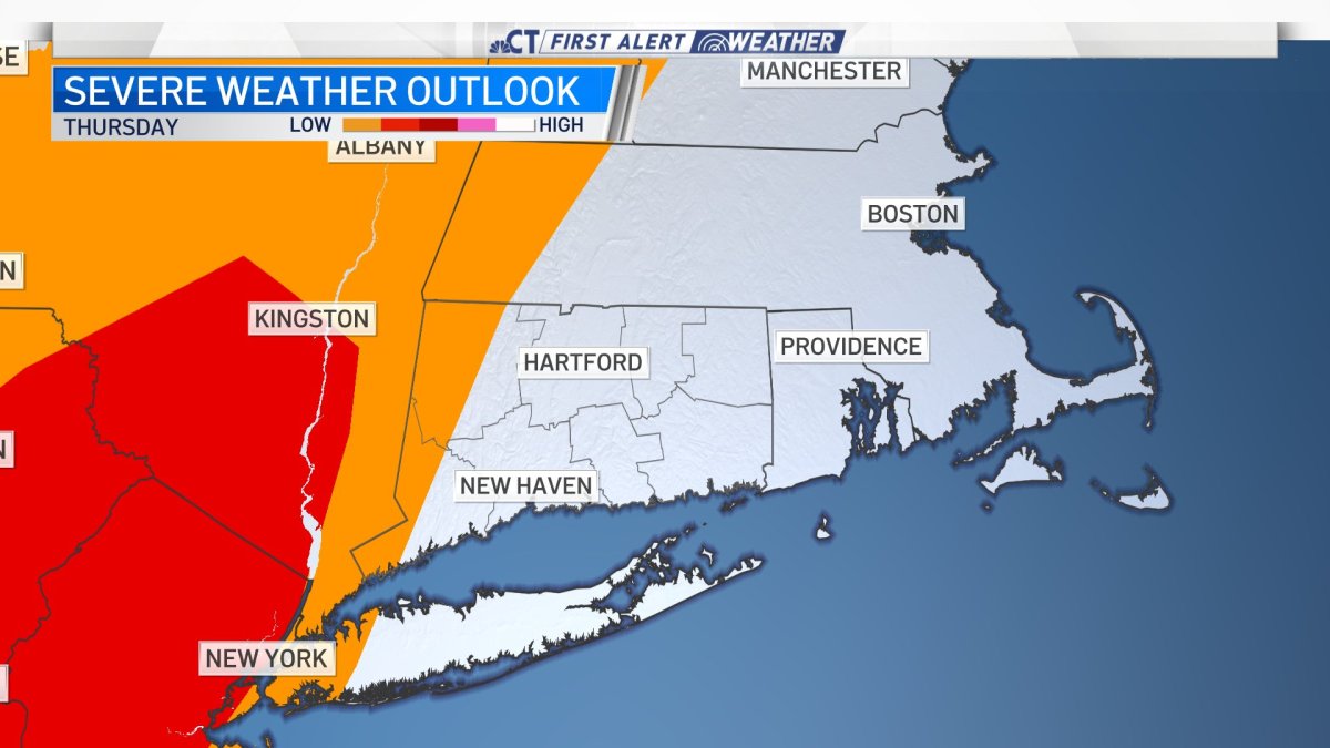 Several Showers, Thunderstorms Possible Today & Tomorrow – NBC Connecticut