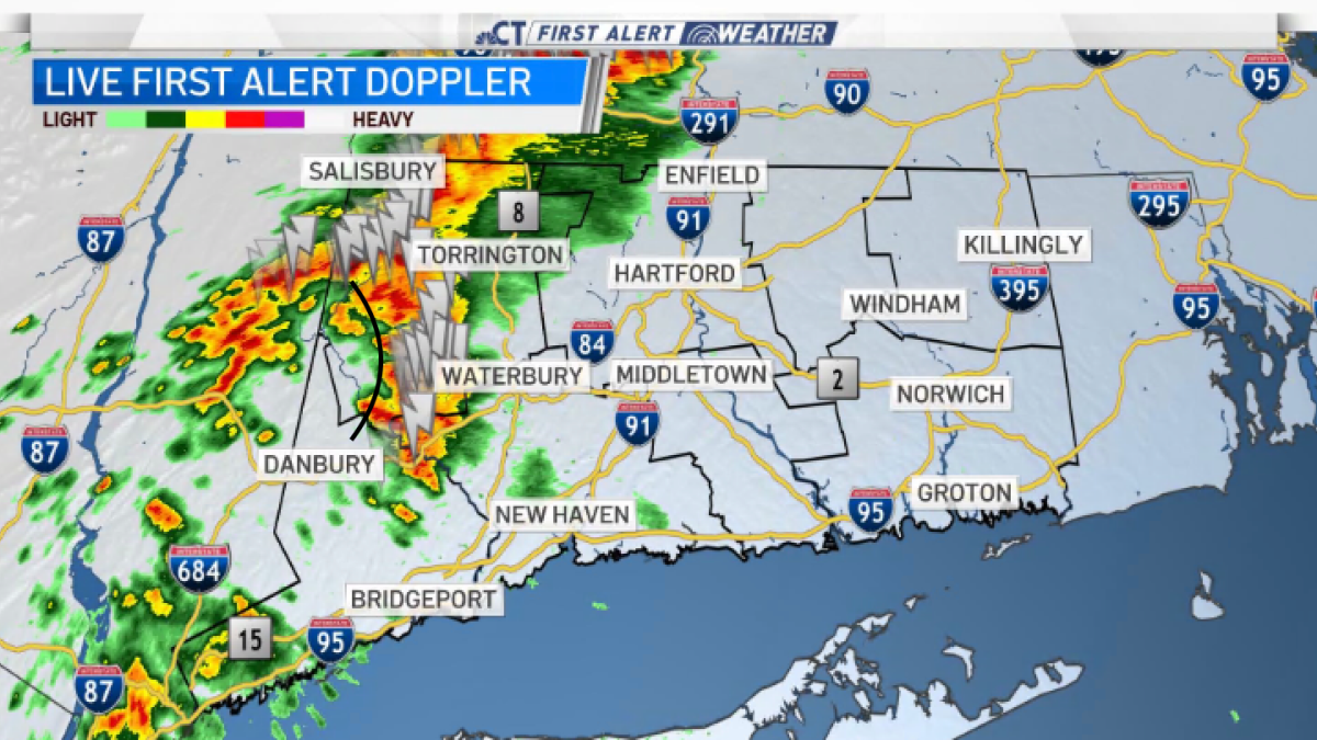 Scattered Showers Possible Overnight and Into Tuesday – NBC Connecticut