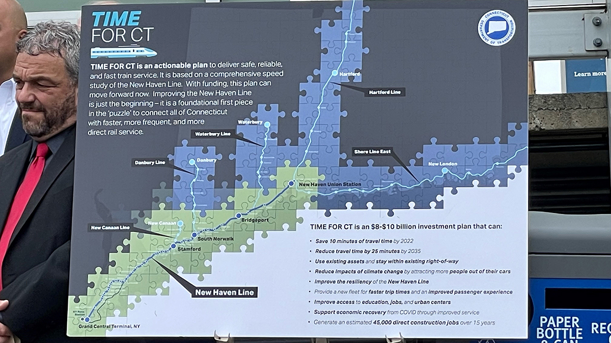 Officials Announce ‘Time for CT’ Plan for Faster Rail Service in ...