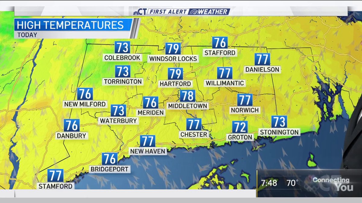 Forecast For July 11 – NBC Connecticut