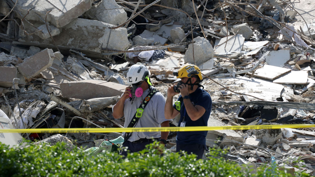 10 More Victims Found in Rubble of Surfside Condo, Bringing Death Toll ...